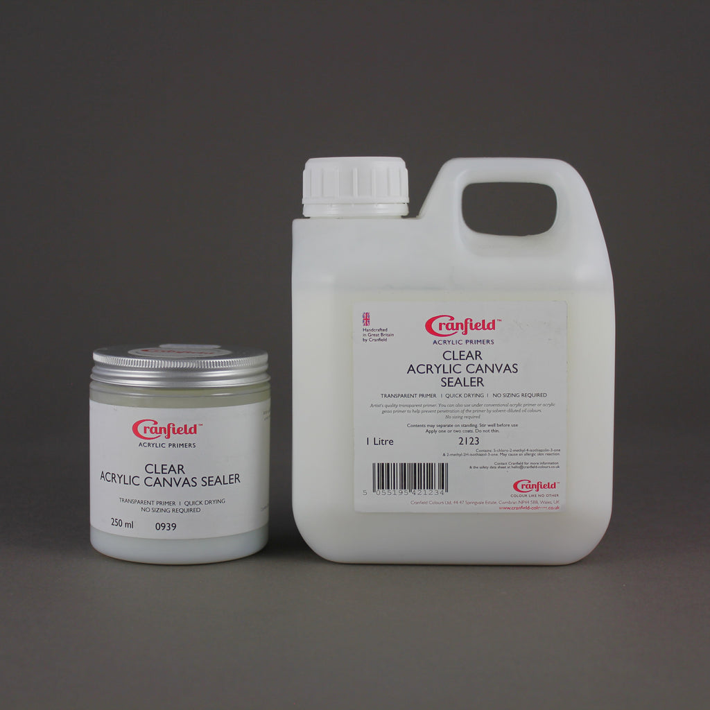 Cranfield Clear Acrylic Canvas Sealer – Stuart R. Stevenson