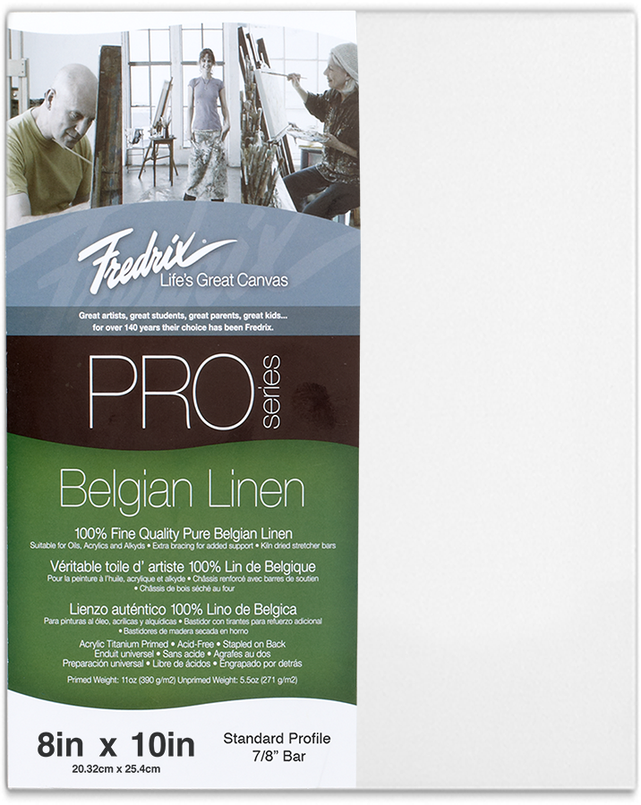 Fredrix PRO SERIES Linen Canvas – Stuart R. Stevenson