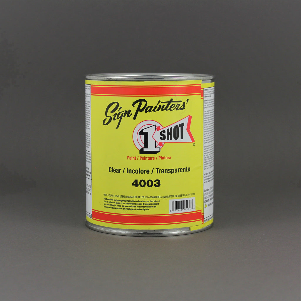 1 Shot Clear Protective Coating – Stuart R. Stevenson